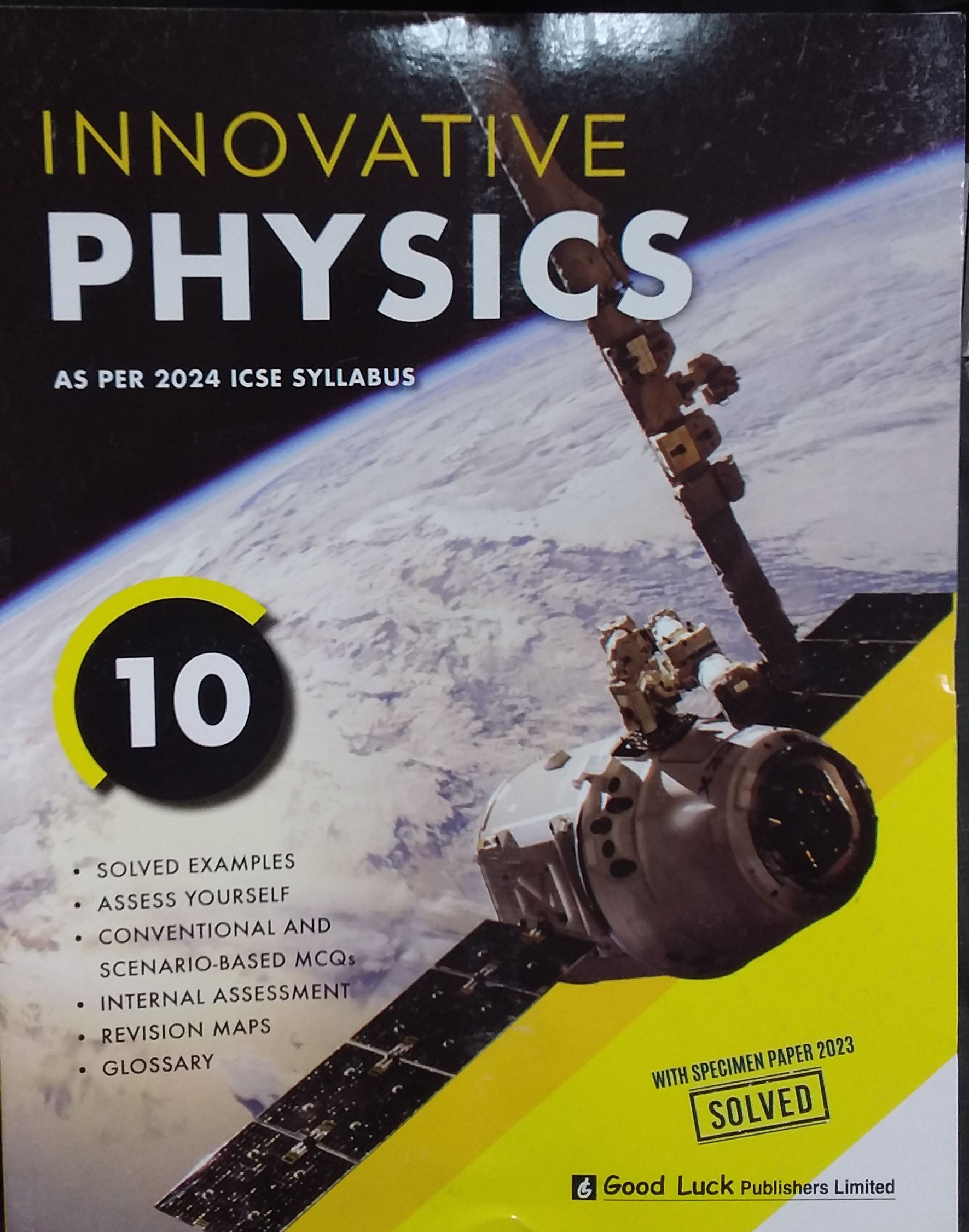 Good Luck Innovative Physics ICSE Class 10 As Per 2024 ICSE Syllabus Good Luck Innovative Physics ICSE Class 10 As Per 2024 ICSE Syllabus