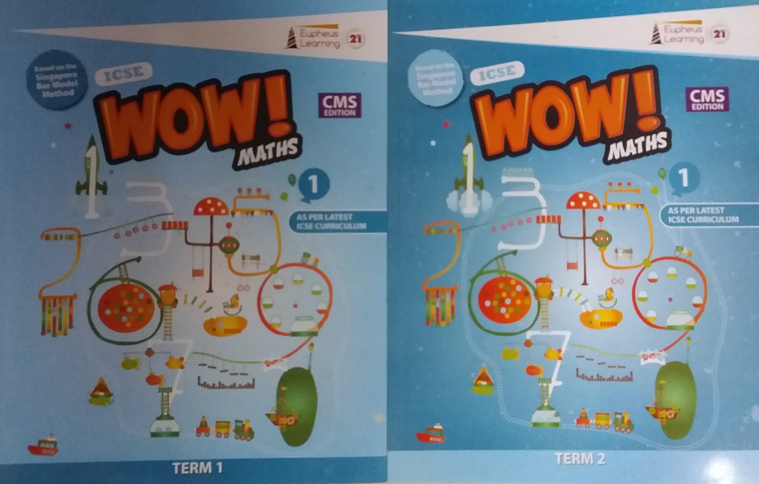 ICSE Wow Maths Class 1 Term 1 And Term 2 9789385937521
