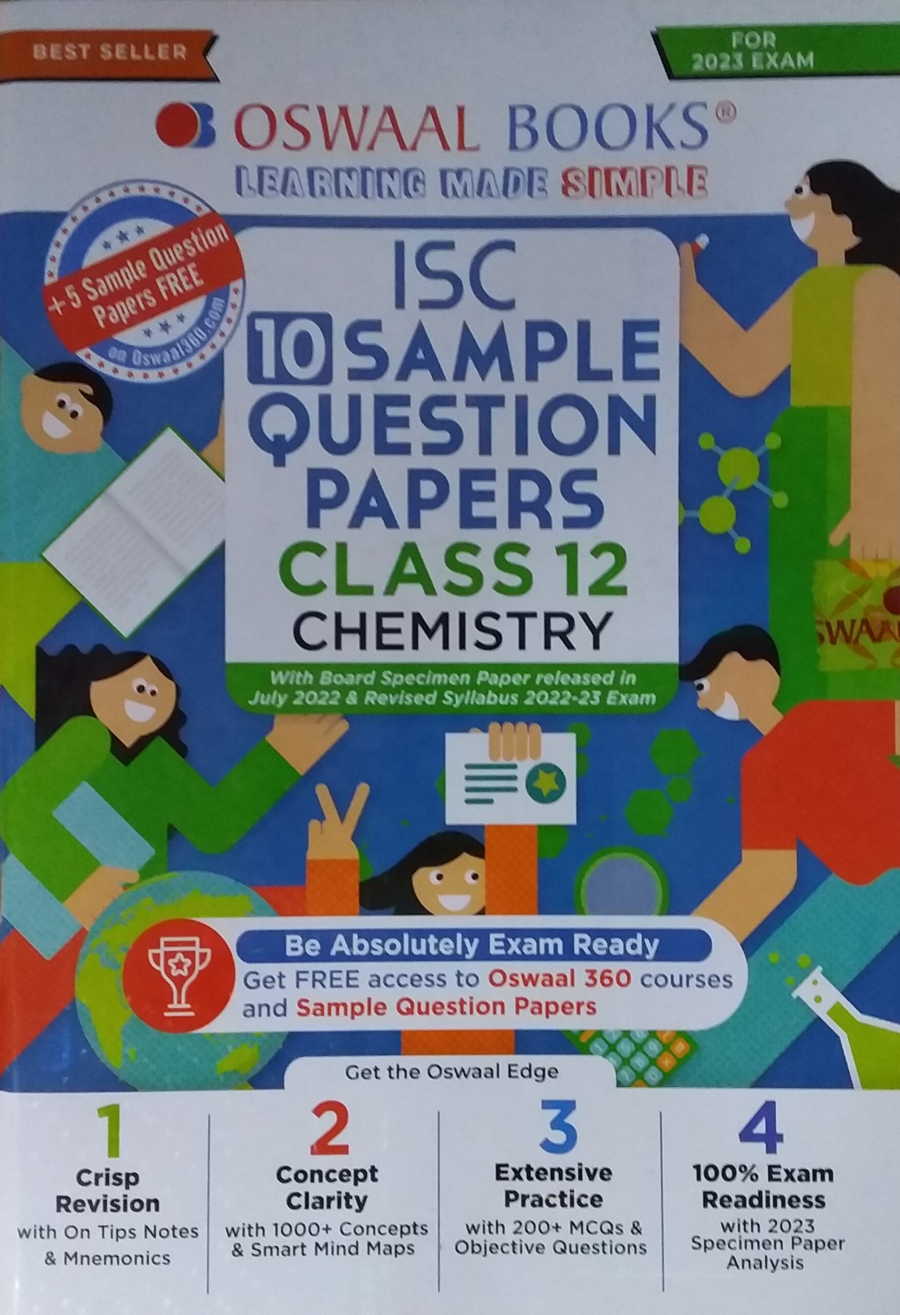 Oswaal ISC Sample Question Papers Class 12 Chemistry For 2023 Exam Oswaal ISC Sample Question Papers Class 12 Chemistry For 2023 Exam