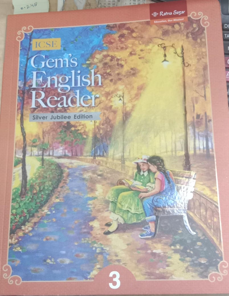 ICSE GEMS ENGLISH READER SILVER JUBILEE EDITION CLASS-3 BY Francis ...